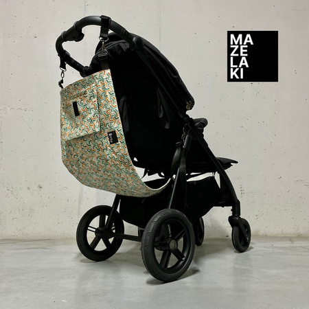 Mazelaki Hamak do Wózka Geometryczna Harmonia 71304 | Babyhit.pl
