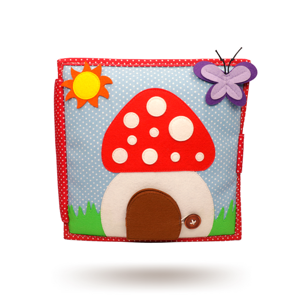 Jolly Designs Książeczka Manipulacyjna Duża Szczęście 71091 | Babyhit.pl