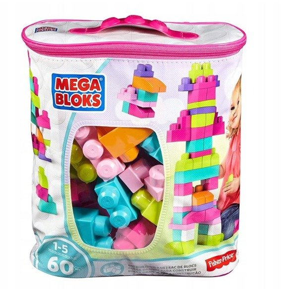 Mega Bloks Klocki Torba 60 Elementów DCH55 CYP67 6983 | Babyhit.pl