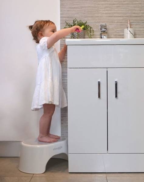 Shnuggle Podest dla Dzieci White 63536 | Babyhit.pl